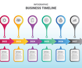 Free timeline - Vector Art