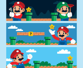 Free mario - Vector Art