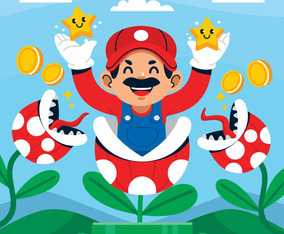 Free mario - Vector Art