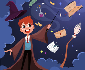 Free harry potter - Vector Art