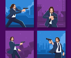 Free wick - Vector Art
