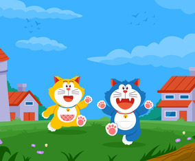Free doraemon - Vector Art