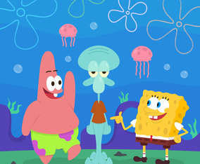 Free squidward - Vector Art