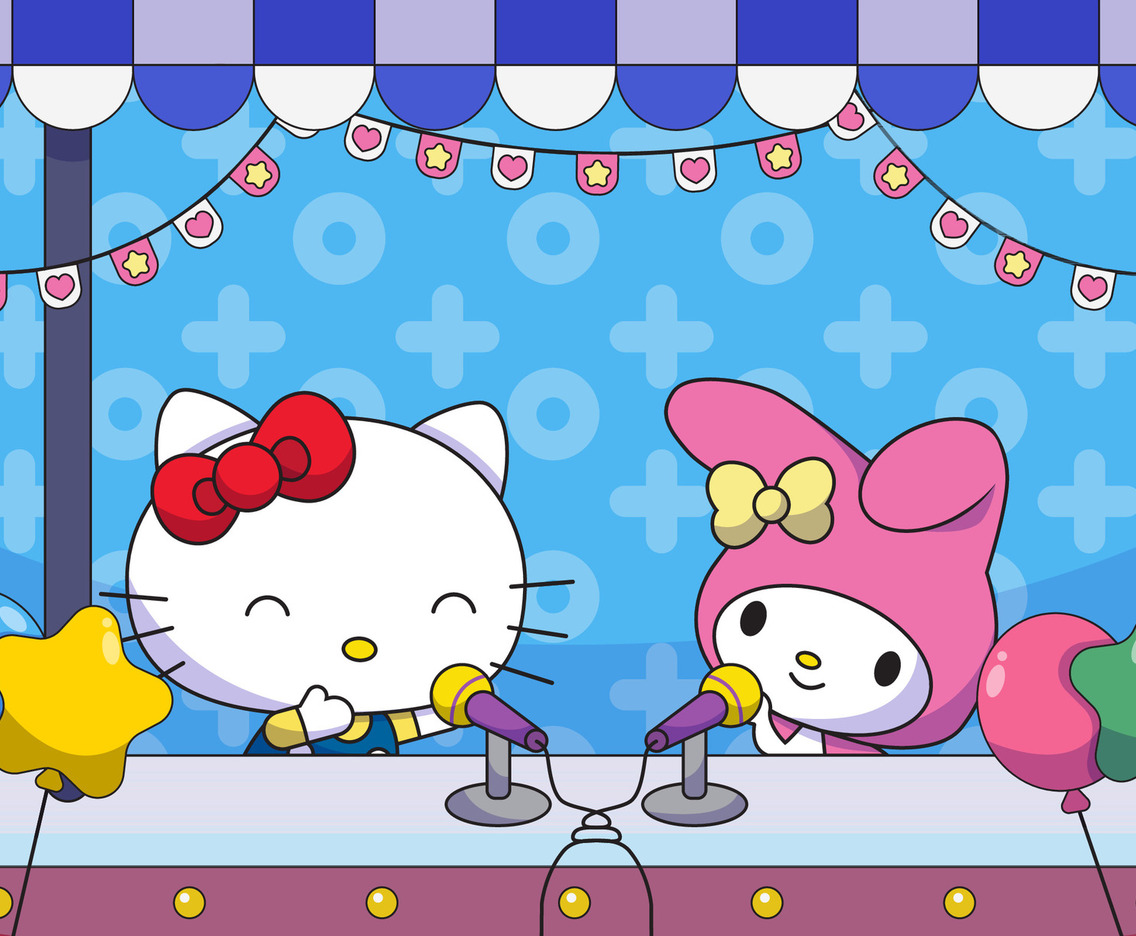 Little Cat Podcast Background | FreeVectors