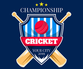Free cricket pitch - Vector Art