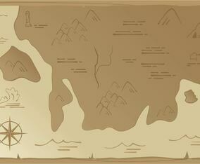 Free ancient map - Vector Art