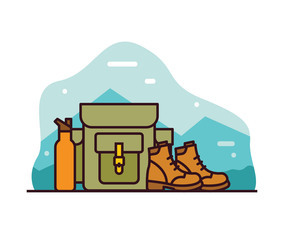 Free nomads - Vector Art