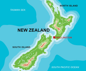 New Zealand Map