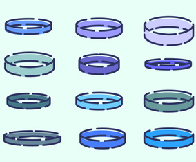 Free wrist - Vector Art