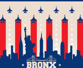 Free albany skyline - Vector Art