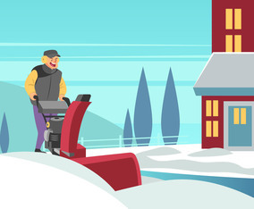 Free snow - Vector Art