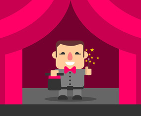 Free black magic - Vector Art