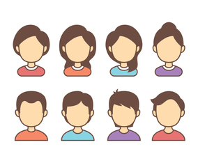 Free default avatar - Vector Art