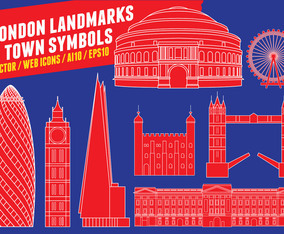 Free london icons - Vector Art