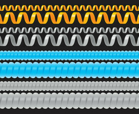 Free slinky - Vector Art