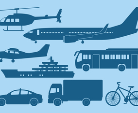 Free logistics transportation - Vector Art