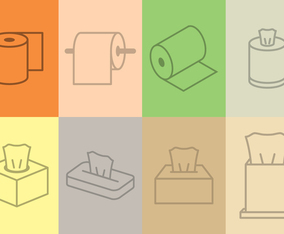 Free tissue roll - Vector Art