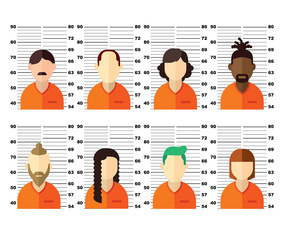 Free Mugshot Cartoon Vector