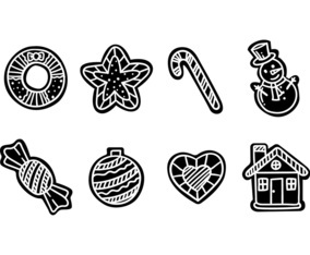 Free lebkuchen cookies - Vector Art