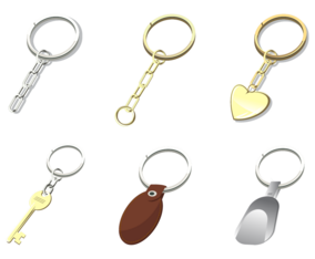 Free key chains - Vector Art
