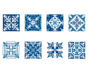Simple Vector PatternTiles With Geometric Shapes Pattern | FreeVectors