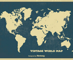 Free political world map - Vector Art