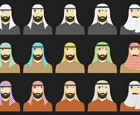 Keffiyeh Patterns | FreeVectors