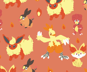 Free pokemon patterns - Vector Art