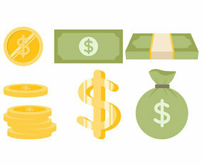 Free Dollar Vector Pattern | FreeVectors