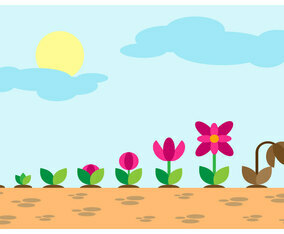 Plant Grow Up Concept Vector | FreeVectors