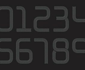 Free numbers - Vector Art