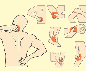 Free nerve pain - Vector Art