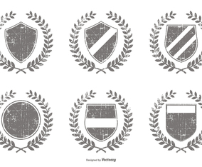 crest shapes - 4921 Free Vectors to Download | FreeVectors