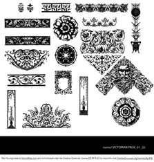 Free victorian - Vector Art