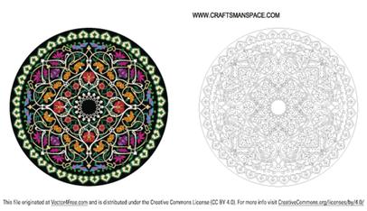 Free round - Vector Art