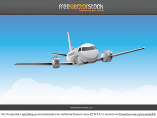 Free airplane - Vector Art