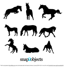 Free horse - Vector Art