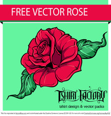Free rose - Vector Art