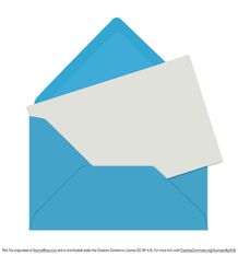 Free envelope - Vector Art