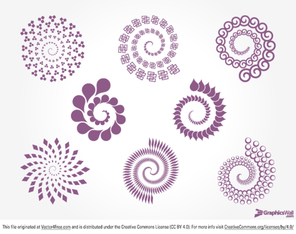 Free spiral - Vector Art