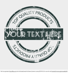 Free rubber stamp - Vector Art