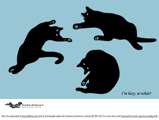 Free cat - Vector Art