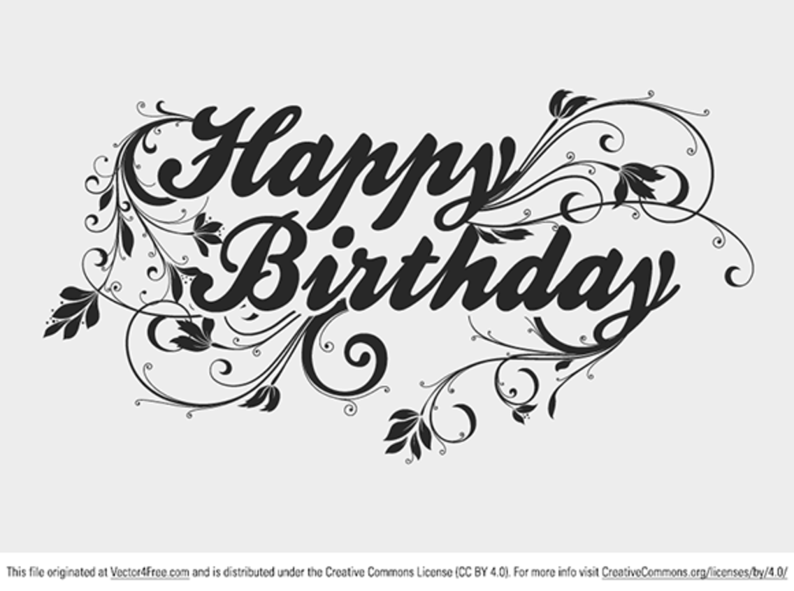 Happy Birthday Type Happy Birthday Type