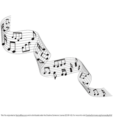 Free musical notes - Vector Art