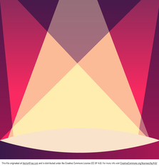 Free stage - Vector Art
