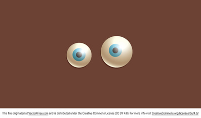Free eyes - Vector Art