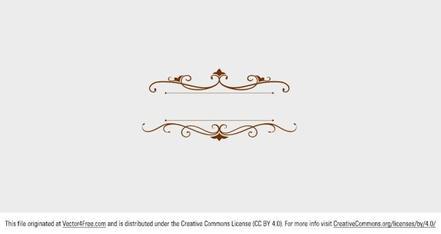 Free text dividers - Vector Art