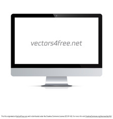Free computer - Vector Art