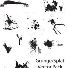 Free Vector Splatters | FreeVectors