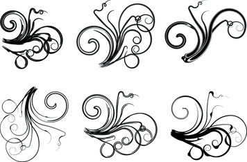 Free Floral Motifs Vectors | FreeVectors